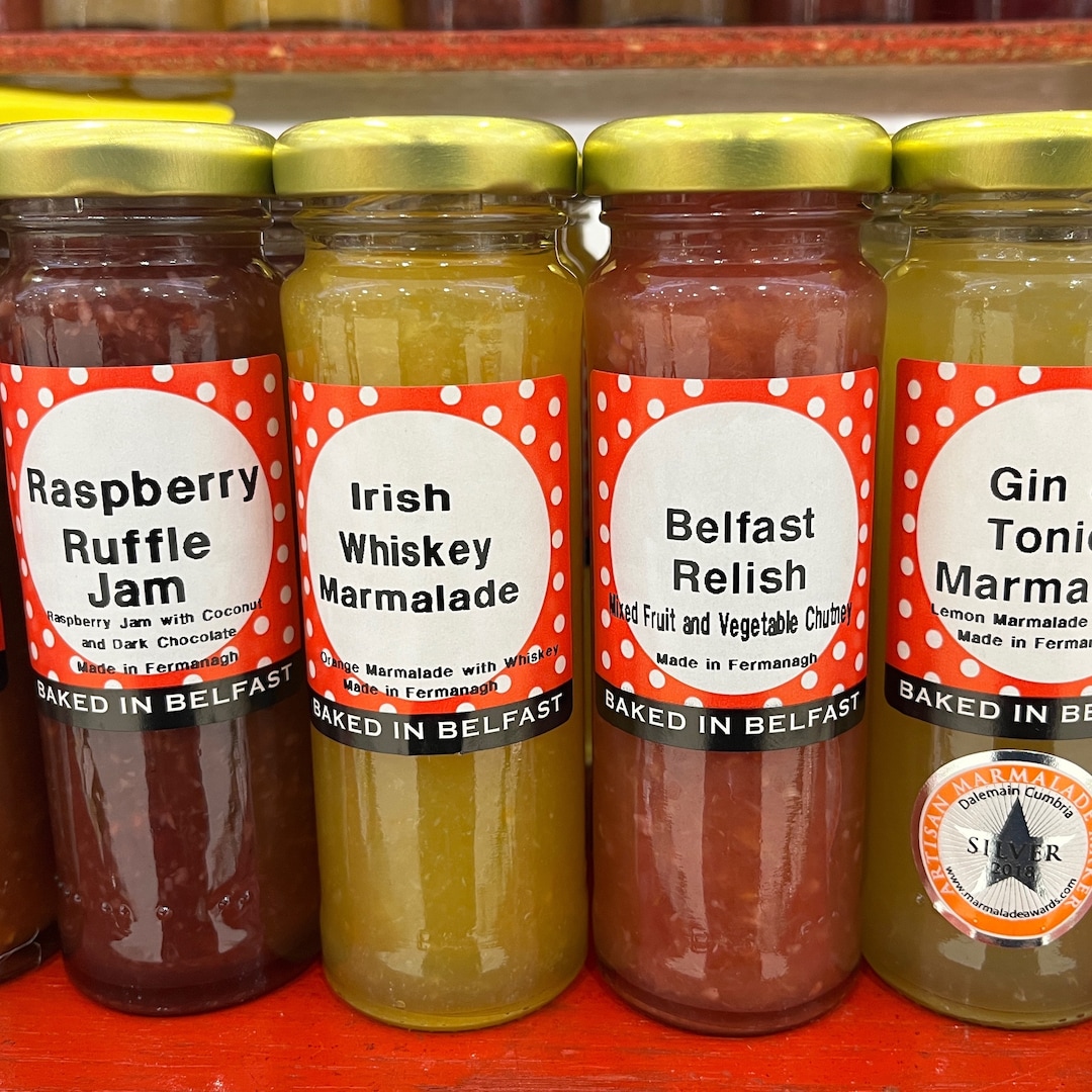 Six Jar Special, 6 Jars of Marmalade, Jam, Chutney Mix Flavours and ...