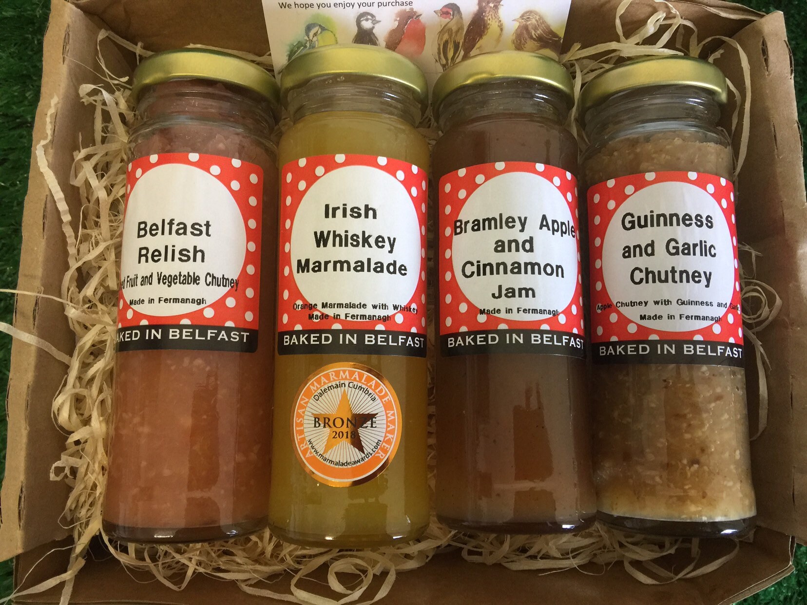 Irish 4 Jar Hamper. Luxury Homemade Jam and Chutney With - Etsy UK