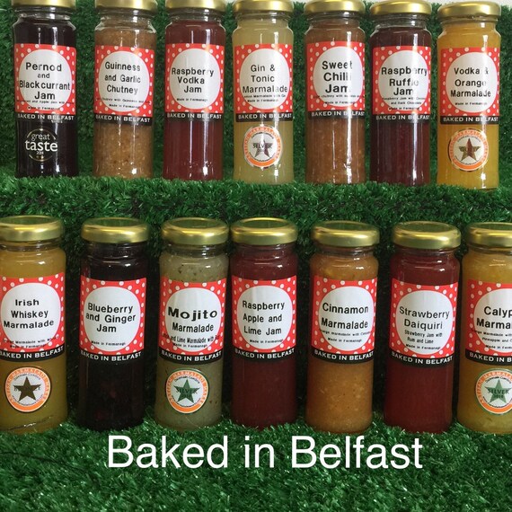 Six Jar Special 6 Jars of Marmalade Jam Chutney Mix | Etsy