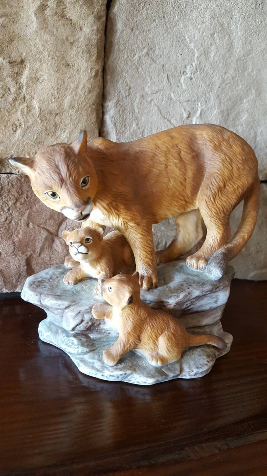 Vintage Collector's Homco Masterpiece Porcelain Endangered Species ...