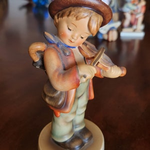 Hummel "little Fiddler" Band Figurine Boy Fiddler #2/0 Goebel Collector ...