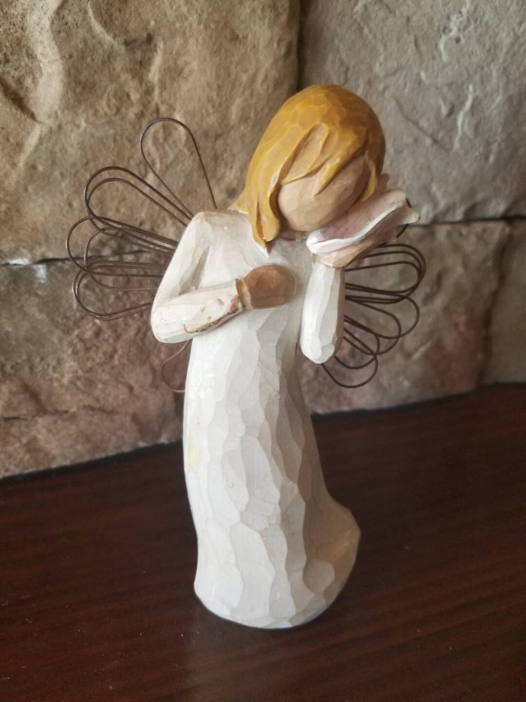 Willow Tree Susan Lordi Hand Carved Thinking of You Sculpture of Girl ...