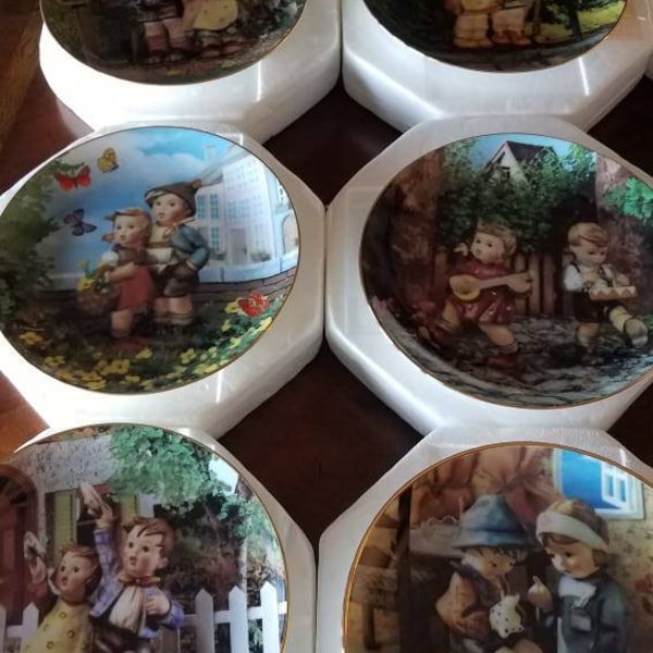 Little Companions Hummel Plates - Etsy