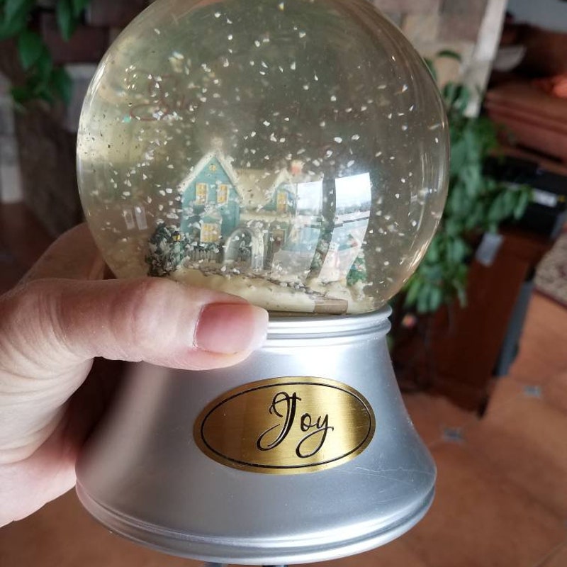 Vintage Snow Globe - Etsy