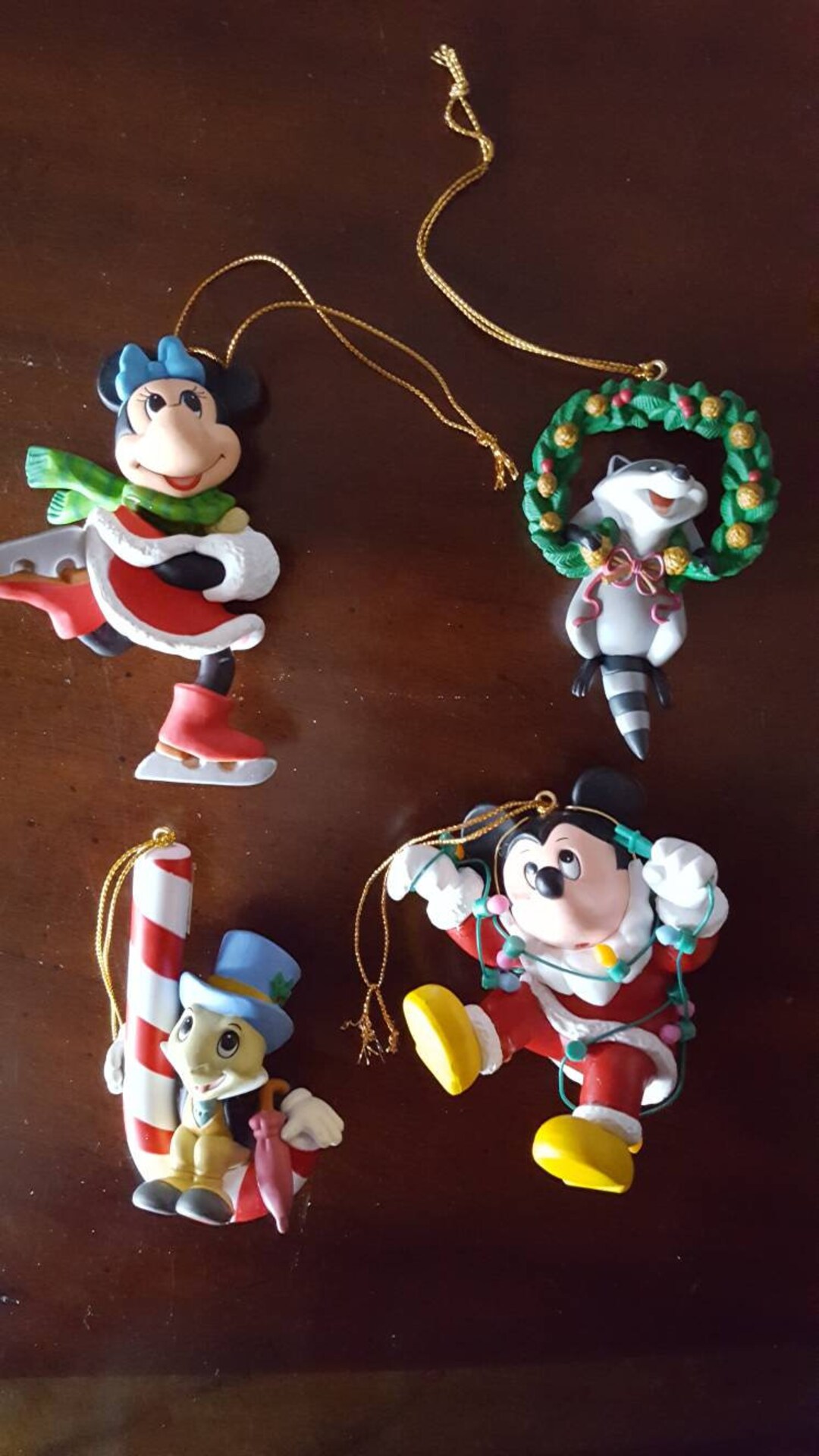 Disney Mickey and Minnie Mouse Jiminy Cricket Meeko Raccoon - Etsy