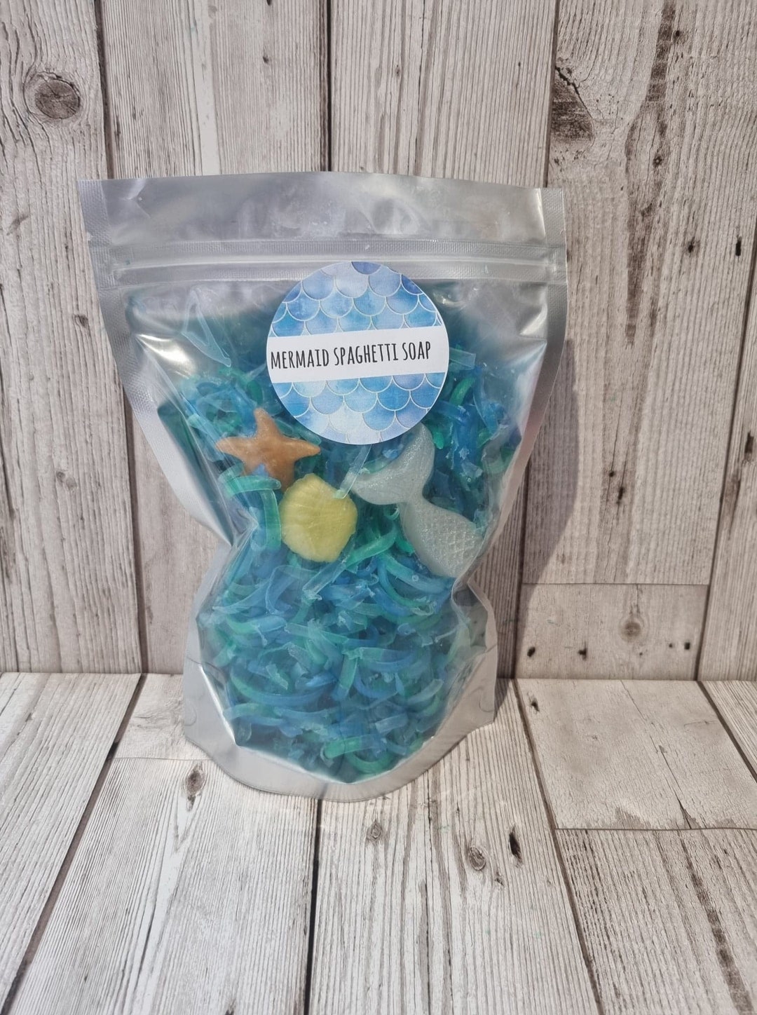 Mermaid Spaghetti Soap - Etsy UK