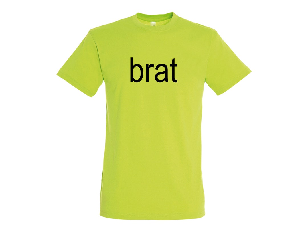 Brat Charli Xcx-inspired HYPER Pop T-shirt Album Cover Shirt Brat ...