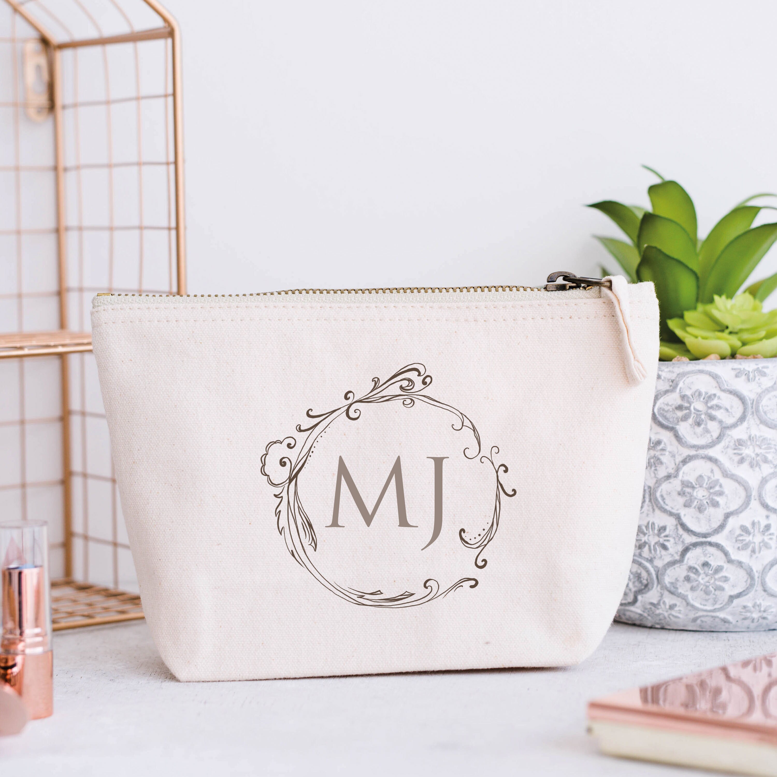 Monogram Makeup Bag