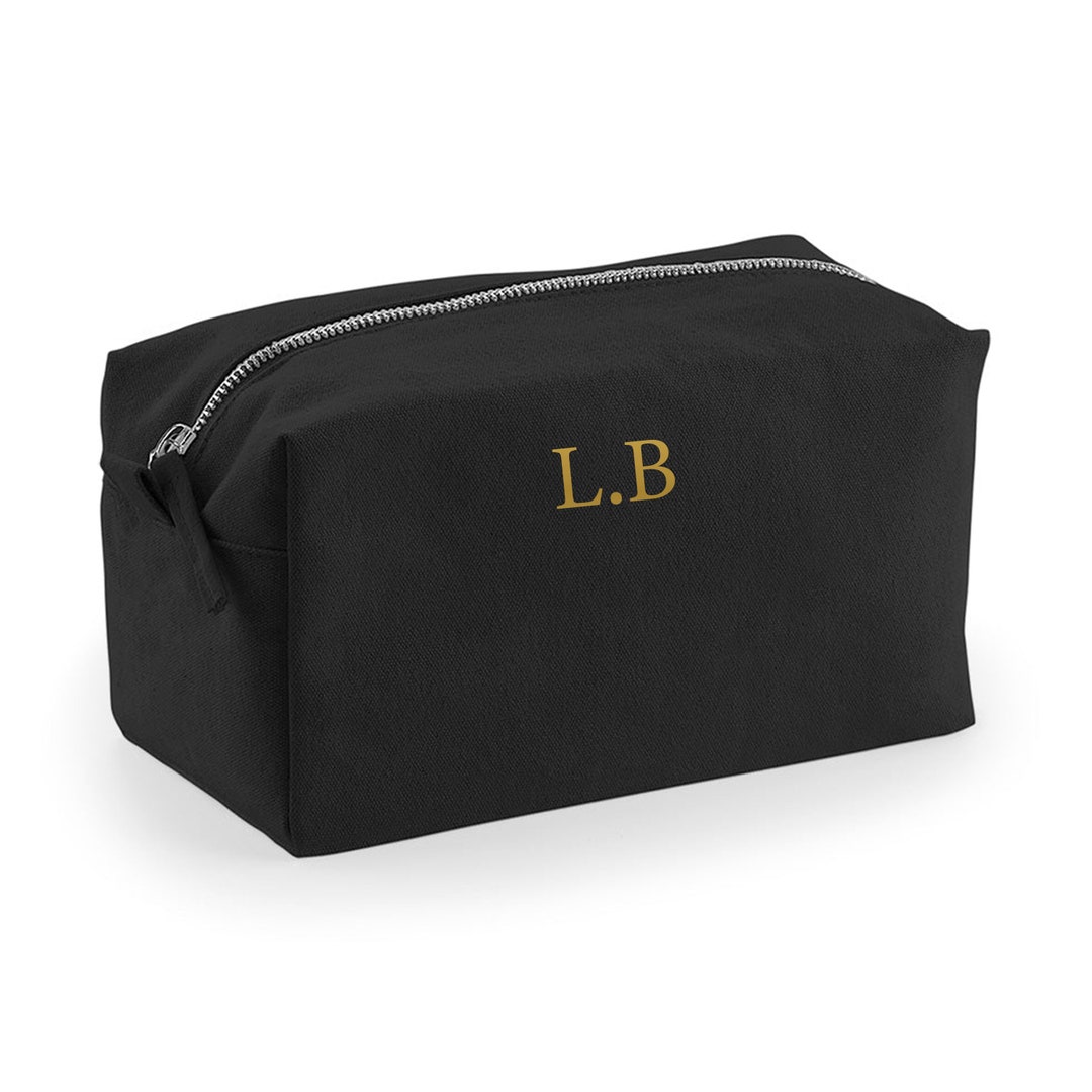 Men's Monogram Wash Bag, Personalised Men's Toiletry Bag, Best Man Wash ...
