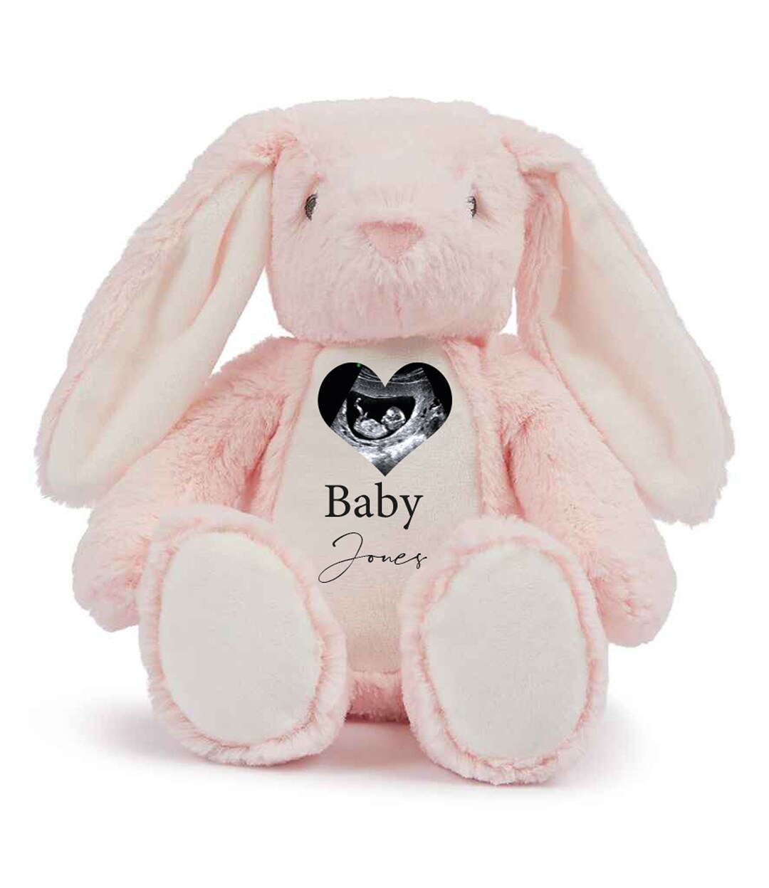 Personalised Baby Announcement Teddy With Scan Photo, Pregnancy ...