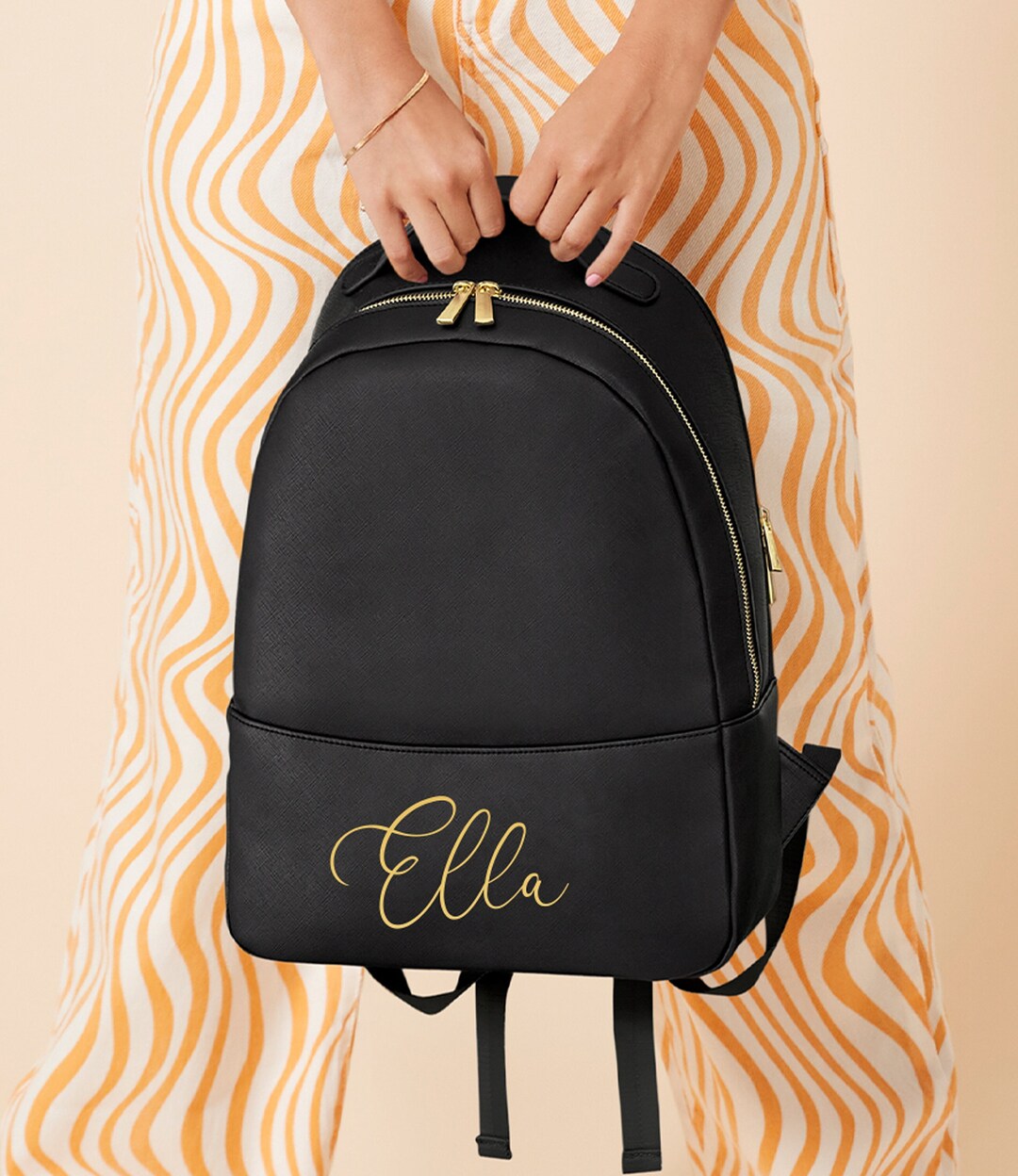 Personalised Backpack Adults, Personalised Initial Backpack, Initial ...