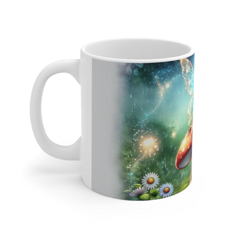 Fairy Fantasy Mug, Enchanted Forest Mug, Magical Glowing Mug, Mushroom ...