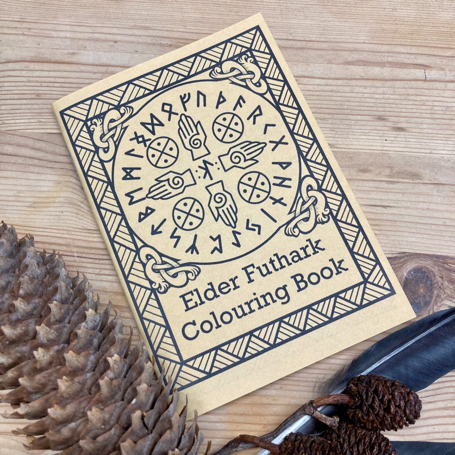 Elder Futhark Colouring Books - Etsy