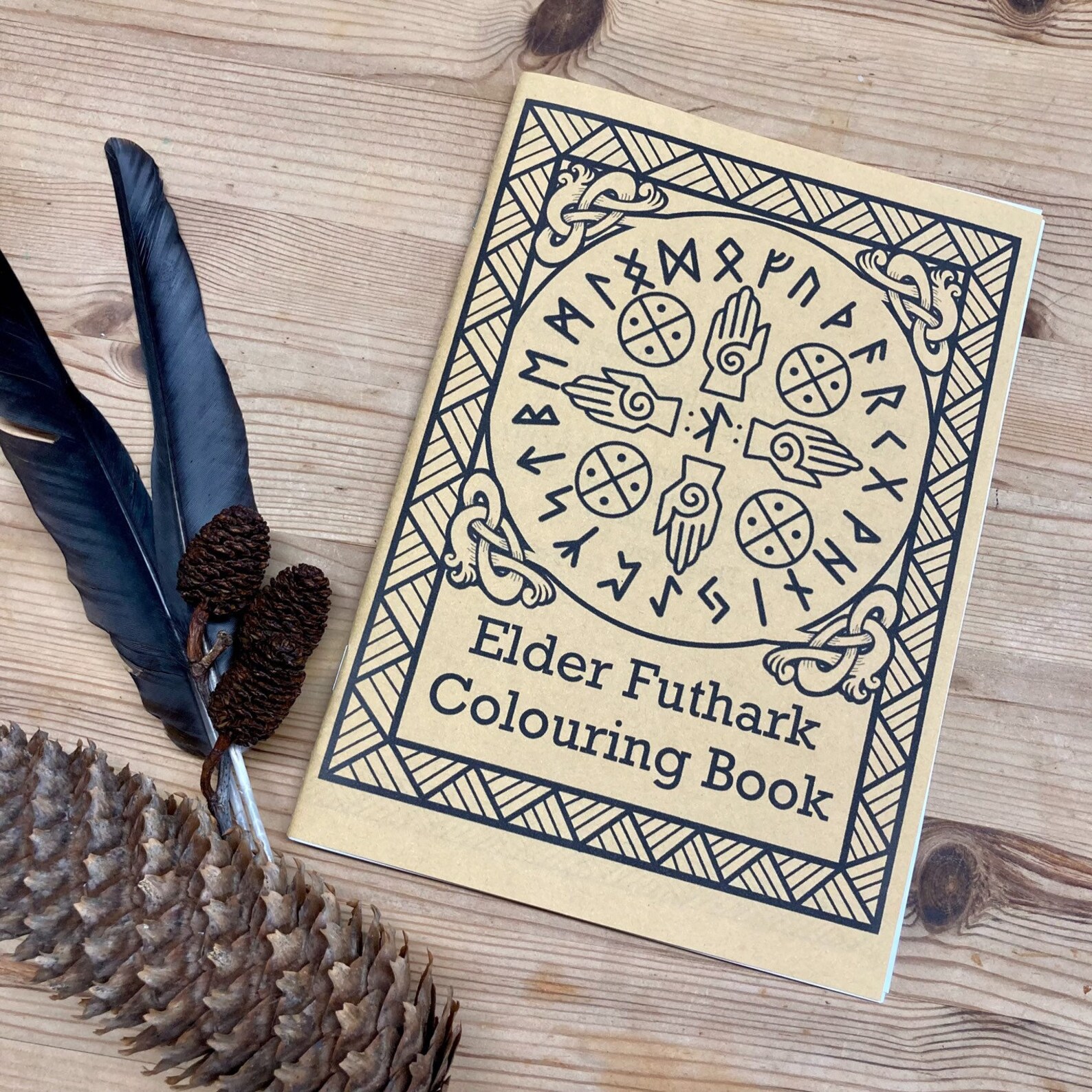 Elder Futhark Colouring Books - Etsy