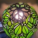 Stained Glass Lamp Chestnut - Etsy