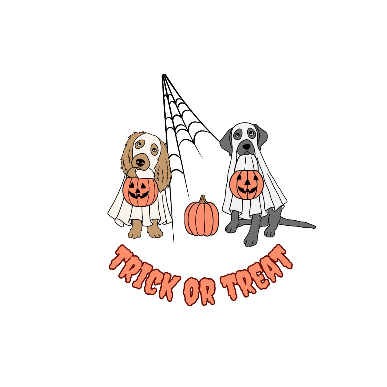 Halloween Stickers, Halloween Digital Download, Trick or Treat ...