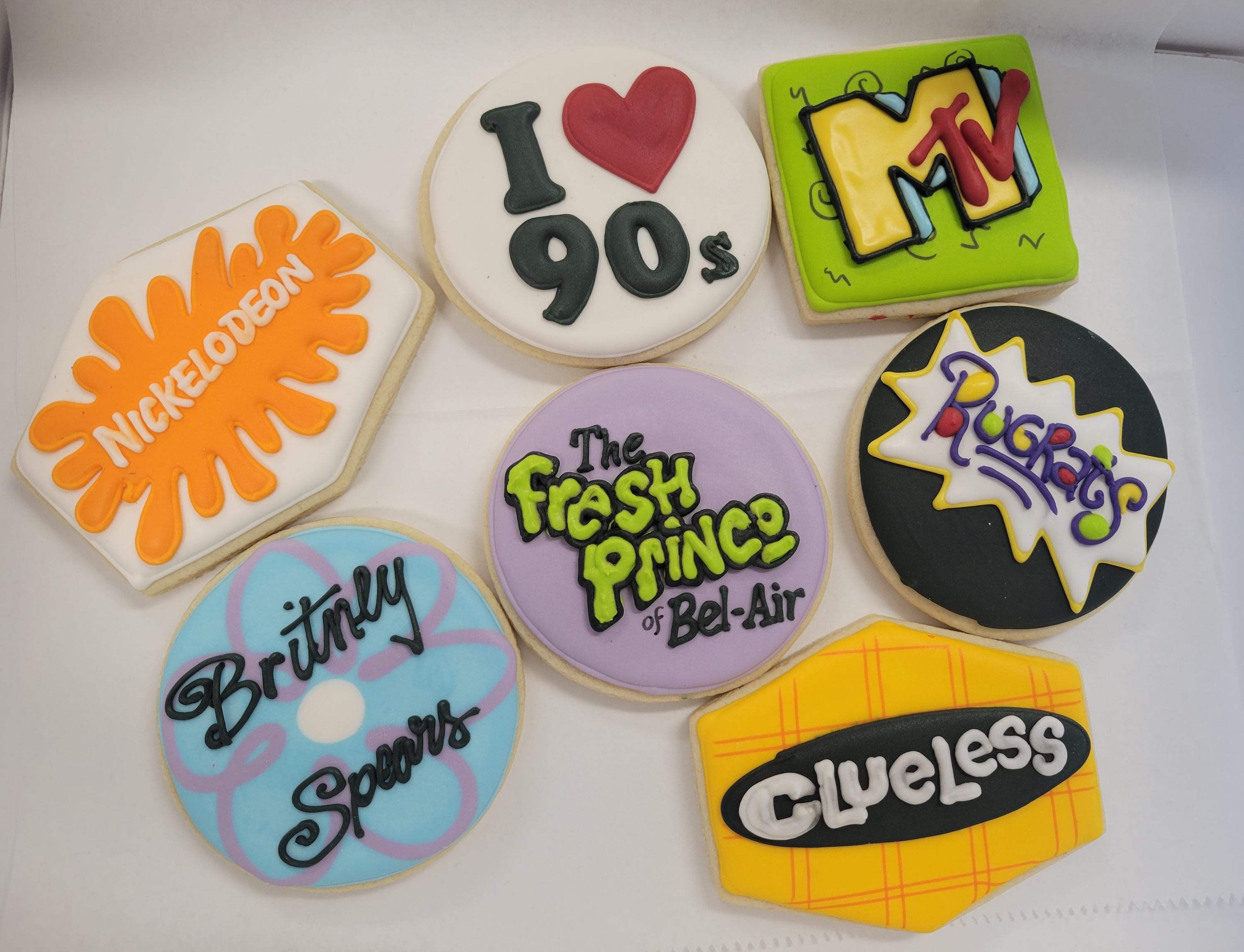 90s Themed Cookies - Etsy