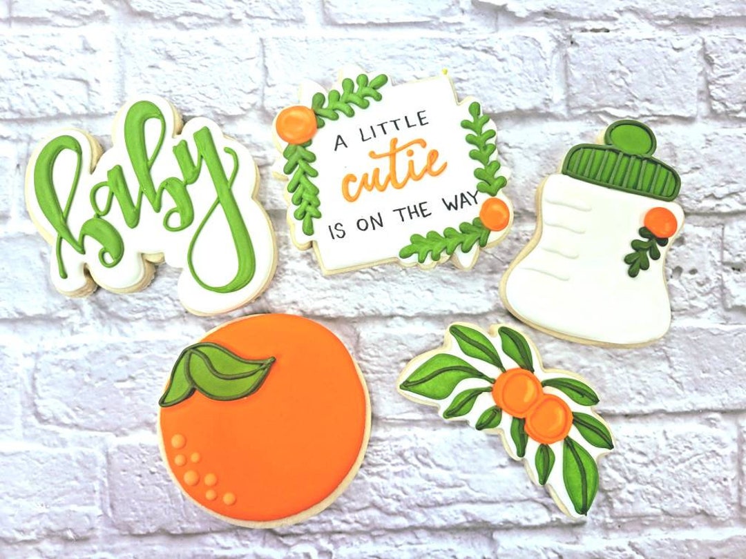 Little Cutie Baby Shower Cookies - Etsy