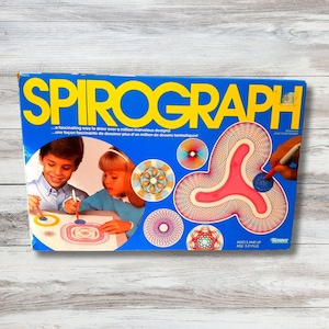 Vintage 1986 Kenner Spirograph Toy COMPLETE - Etsy