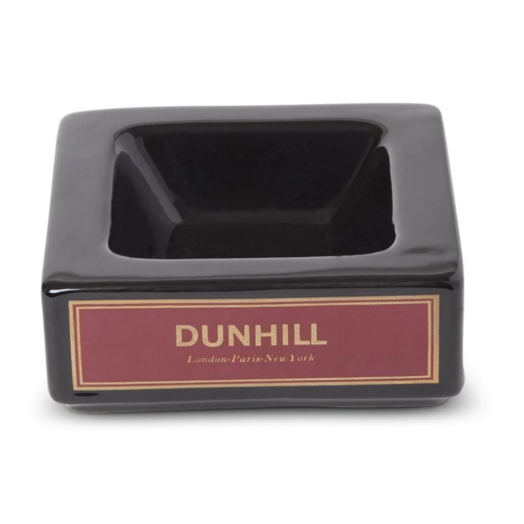 Vintage Alfred Dunhill Square English Dunhill Black & Red Cigar Dunhill ...
