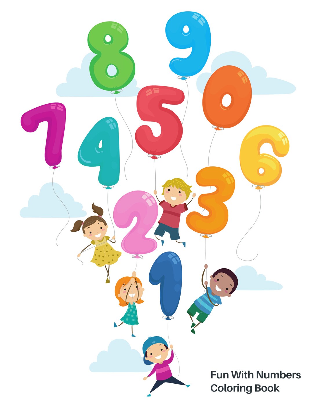 Fun With Numbers Coloring Book Elearning Education Pages Color - Etsy