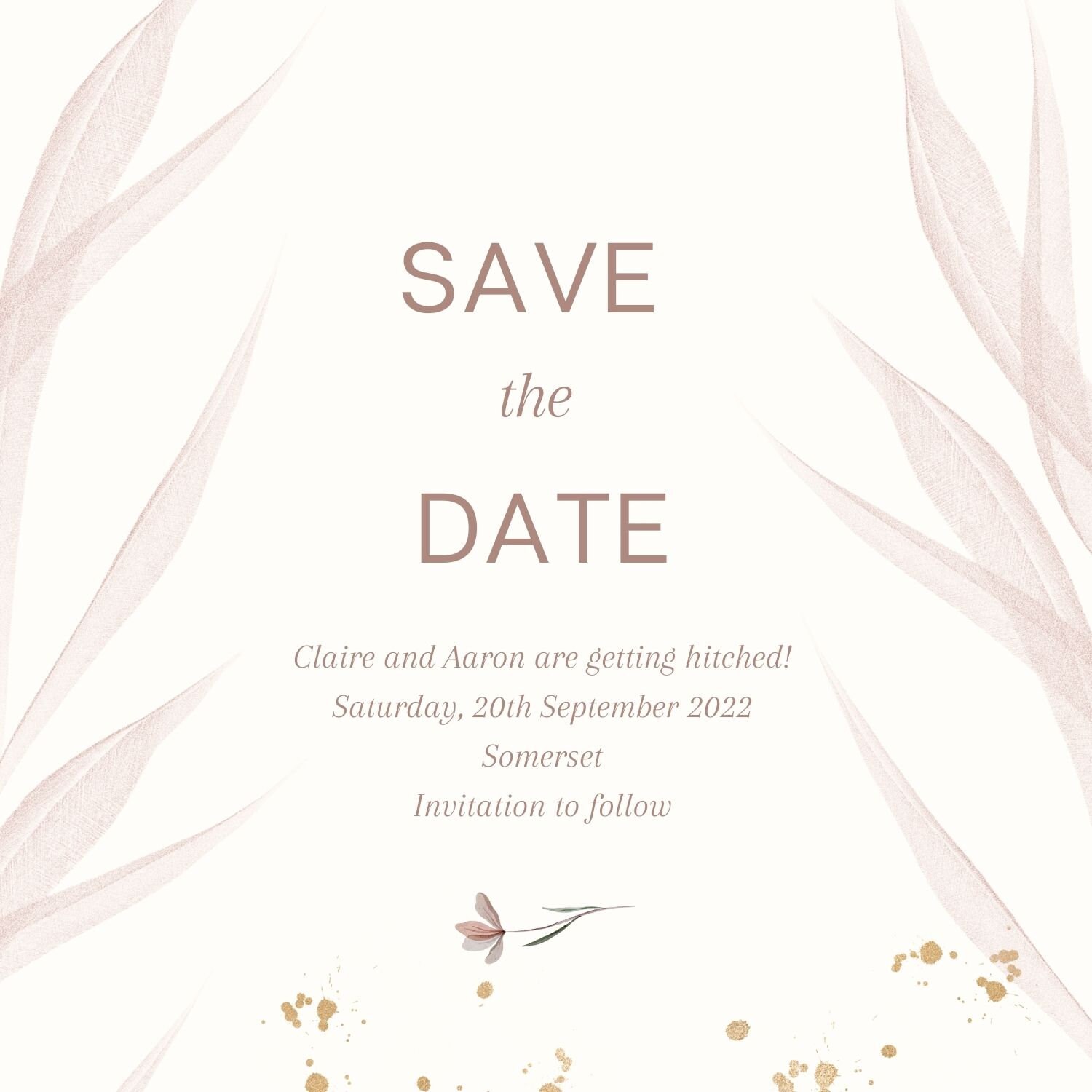 Customizable Wedding Invitation Card Invites Template Pack - Etsy