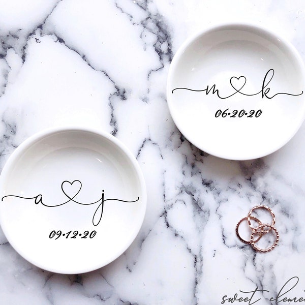 Wedding Ring Plate - Etsy