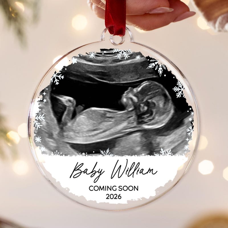 Ultrasound Framed Ornament - Etsy