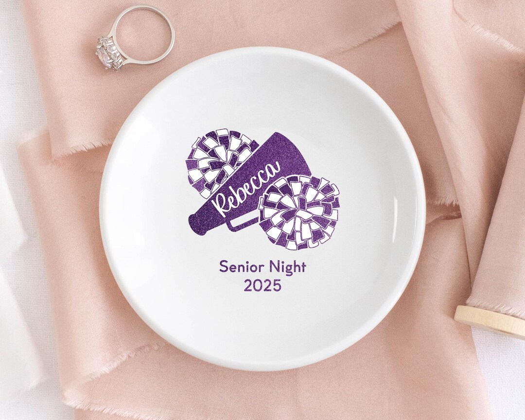 Cheer Gifts for Team, Cheer Jewelry Dish, Cheer Team Gift, Cheer ...