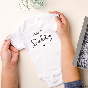 Pregnancy Reveal to Husband, Hello Daddy Pregnancy Announcement Box for ...