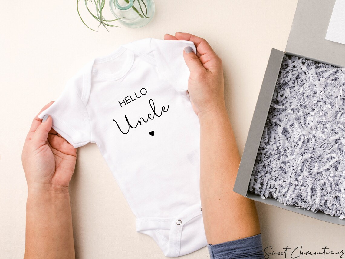 Uncle Pregnancy Announcement Gift Box / Uncle to Be Gift Box / - Etsy