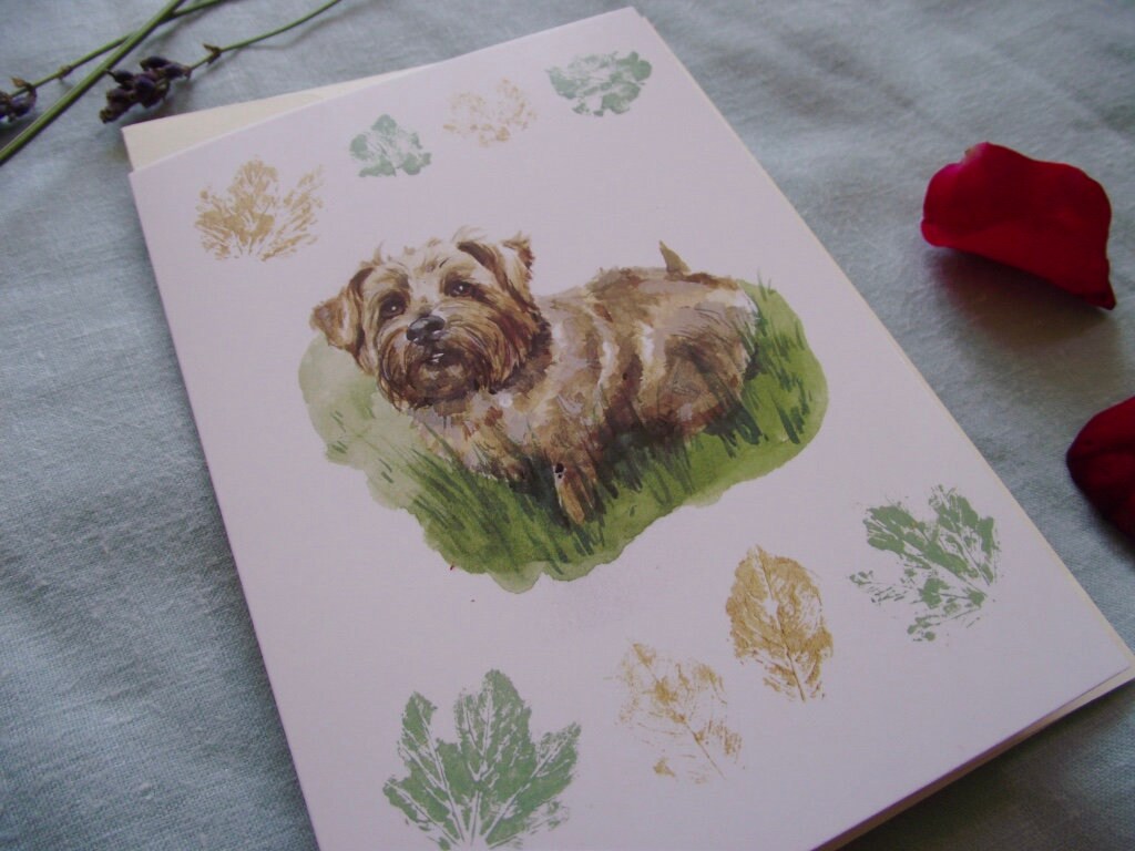 Dog Greetings Card Design 1 - Etsy
