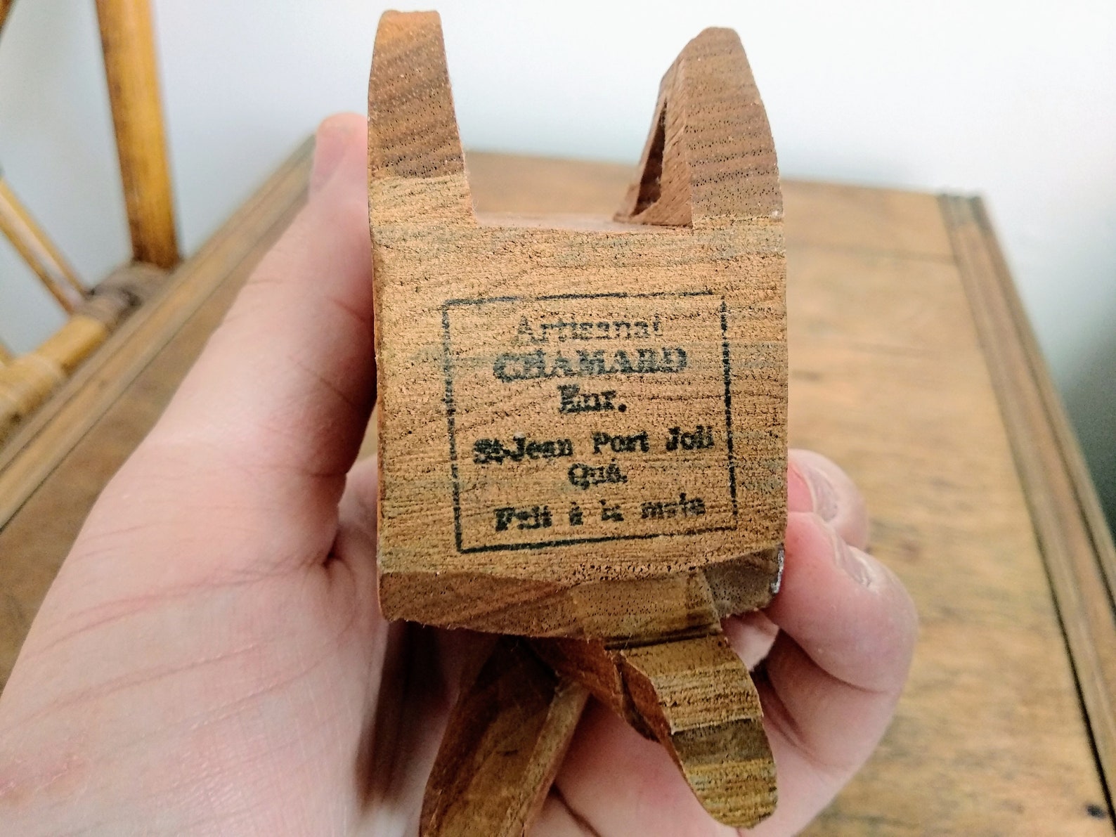 FOLK ART Vintage Wood Carving of Old Man | Etsy