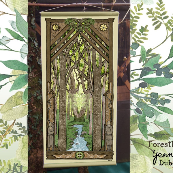 Fabric for Tree of Wisdom - Etsy