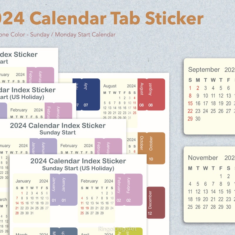 Index Stickers - Etsy