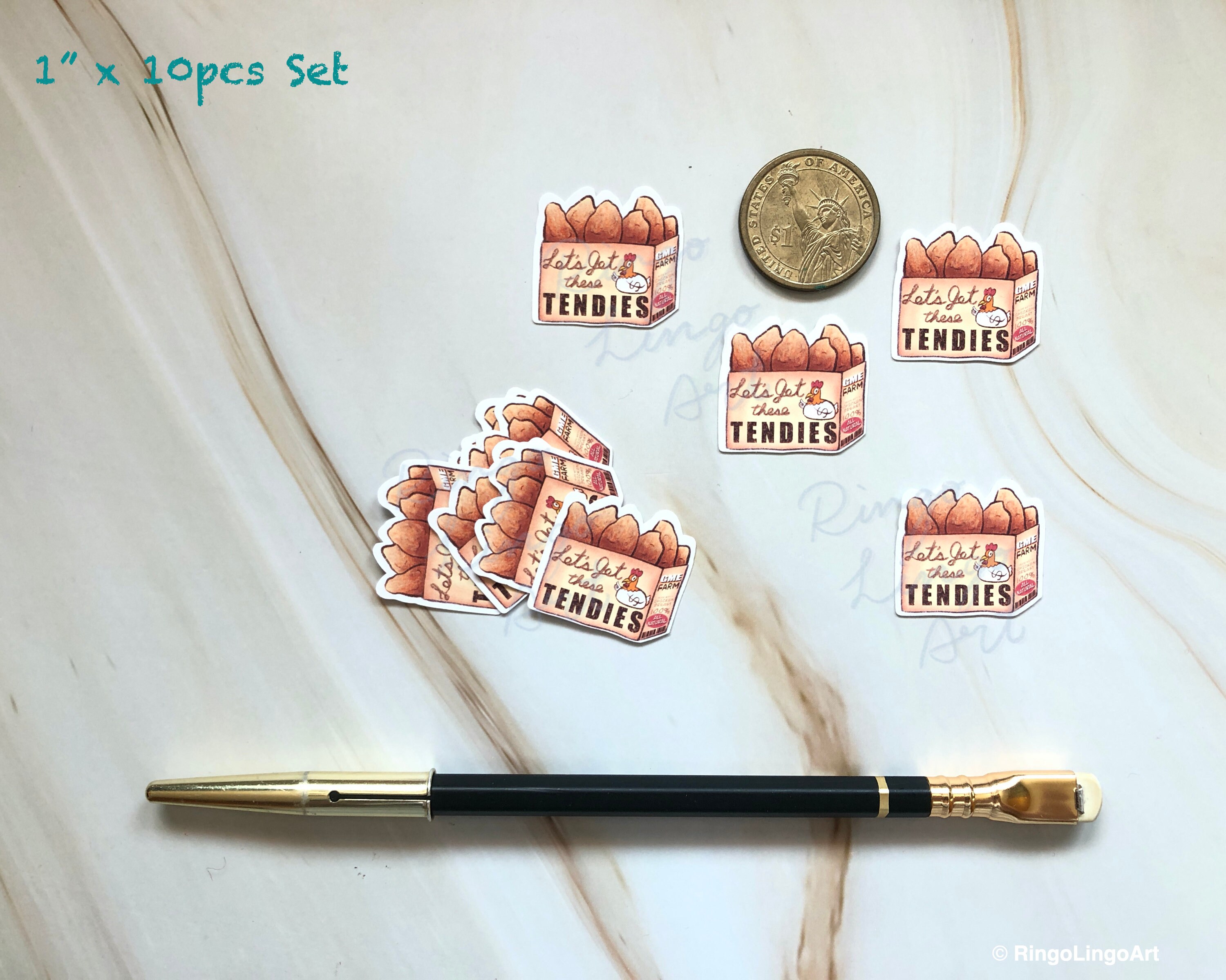 Let's Get These TENDIES Stickers / Meme Stickers / WSB - Etsy