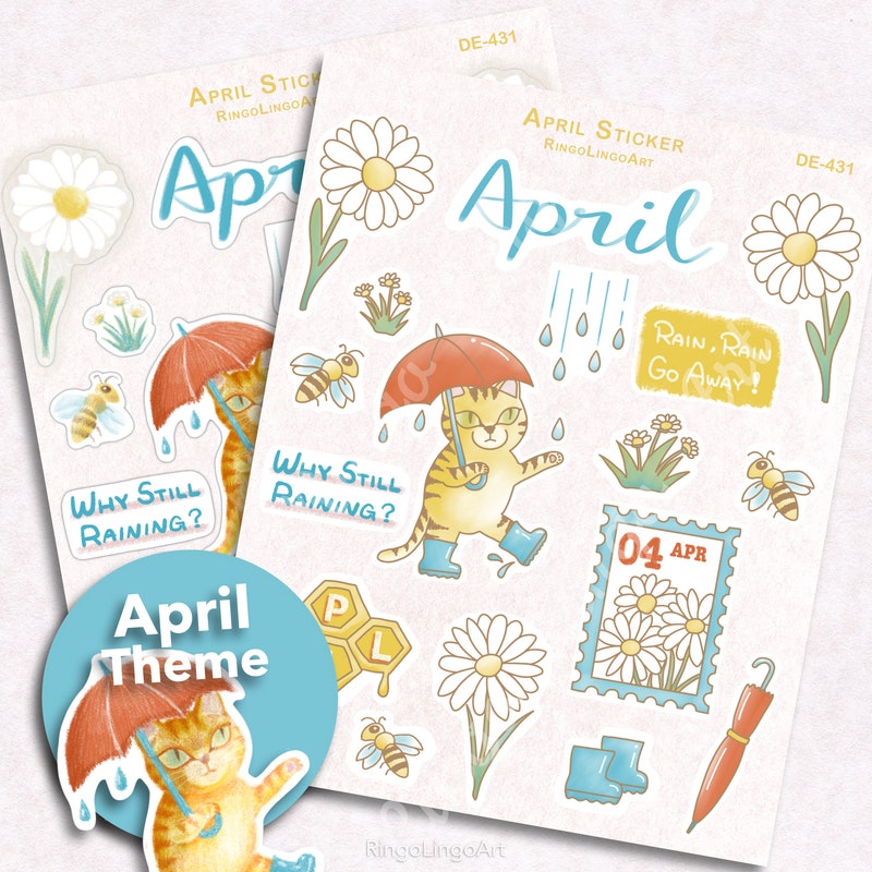 April Showers Cliparts - Etsy