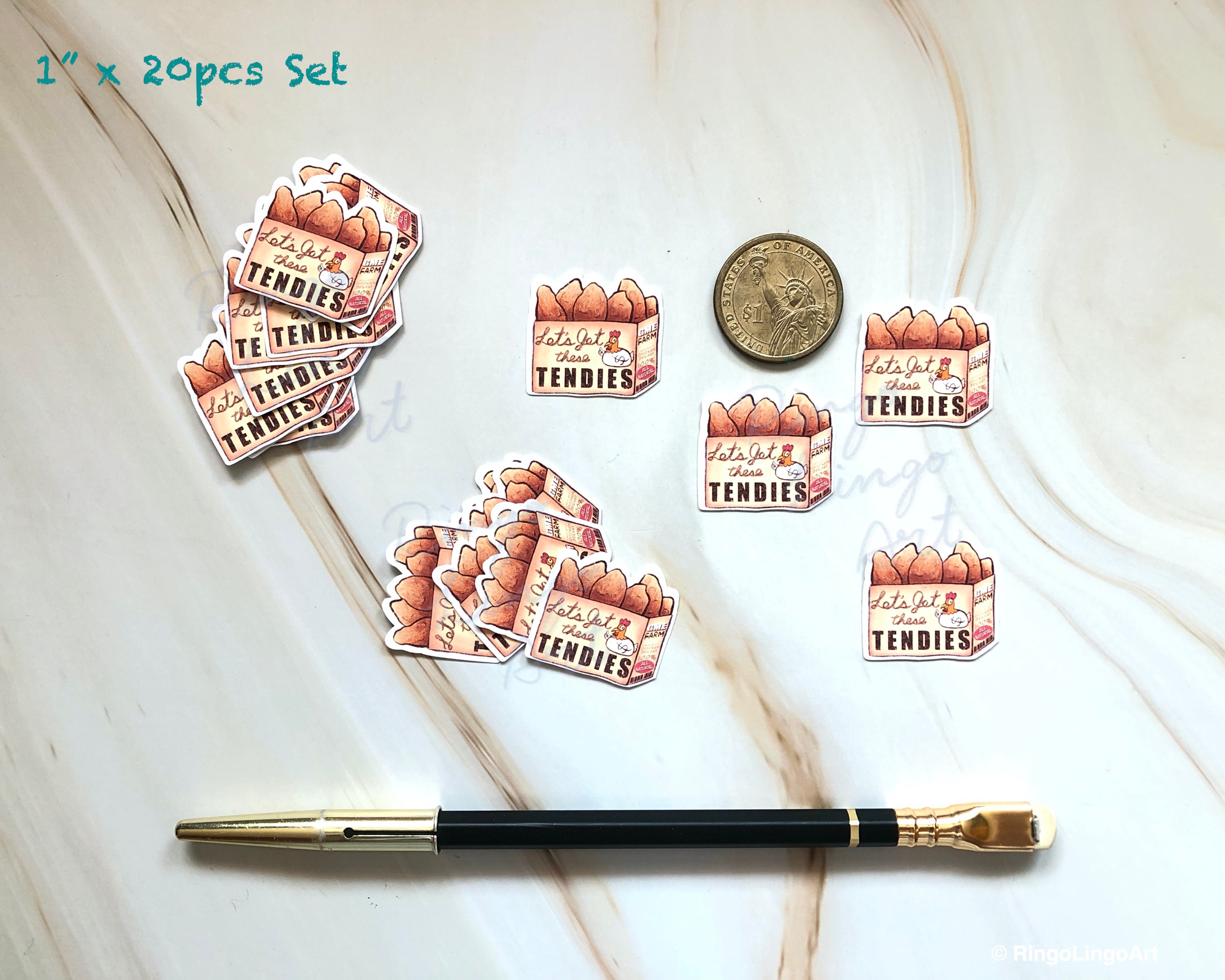 Let's Get These TENDIES Stickers / Meme Stickers / WSB - Etsy