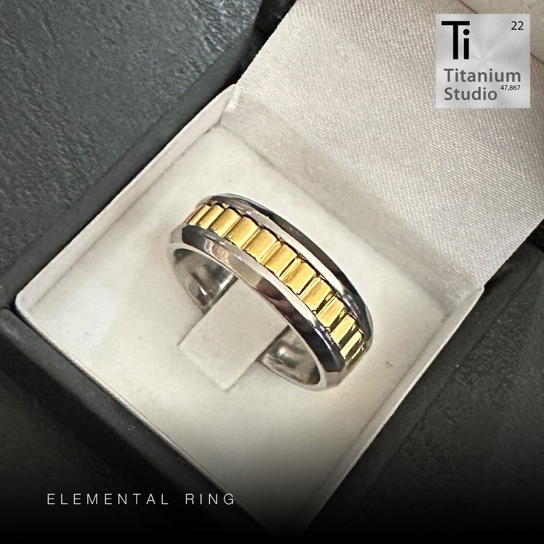 Gold Elemental Ring - Etsy