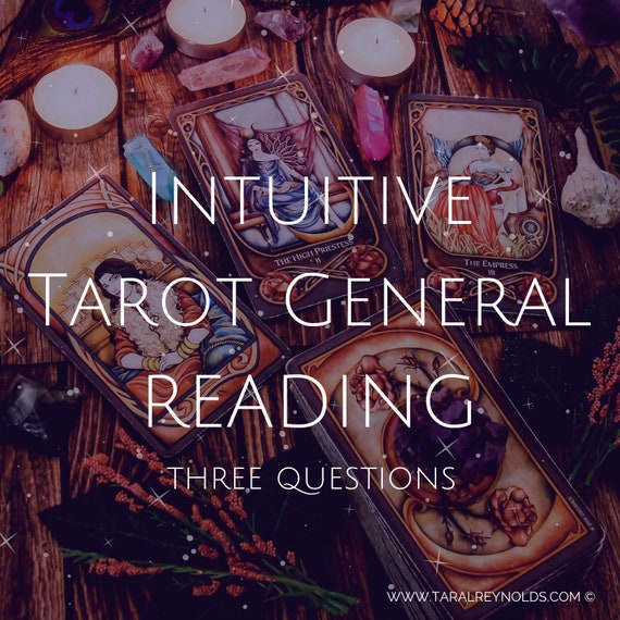 Tarot Reading General Reading Three Questions Full Tarot | Etsy