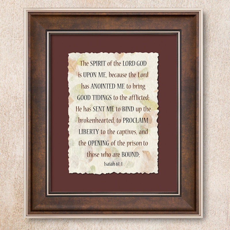 Isaiah 61 - Etsy