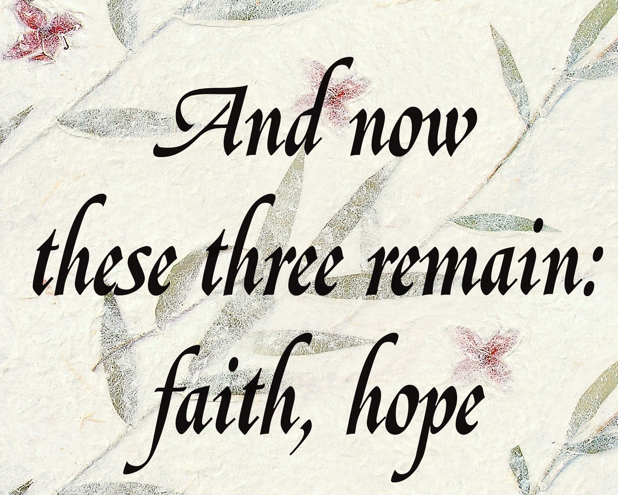 1 Corinthians 13:13 Scripture Verse Bible Verse Digital - Etsy