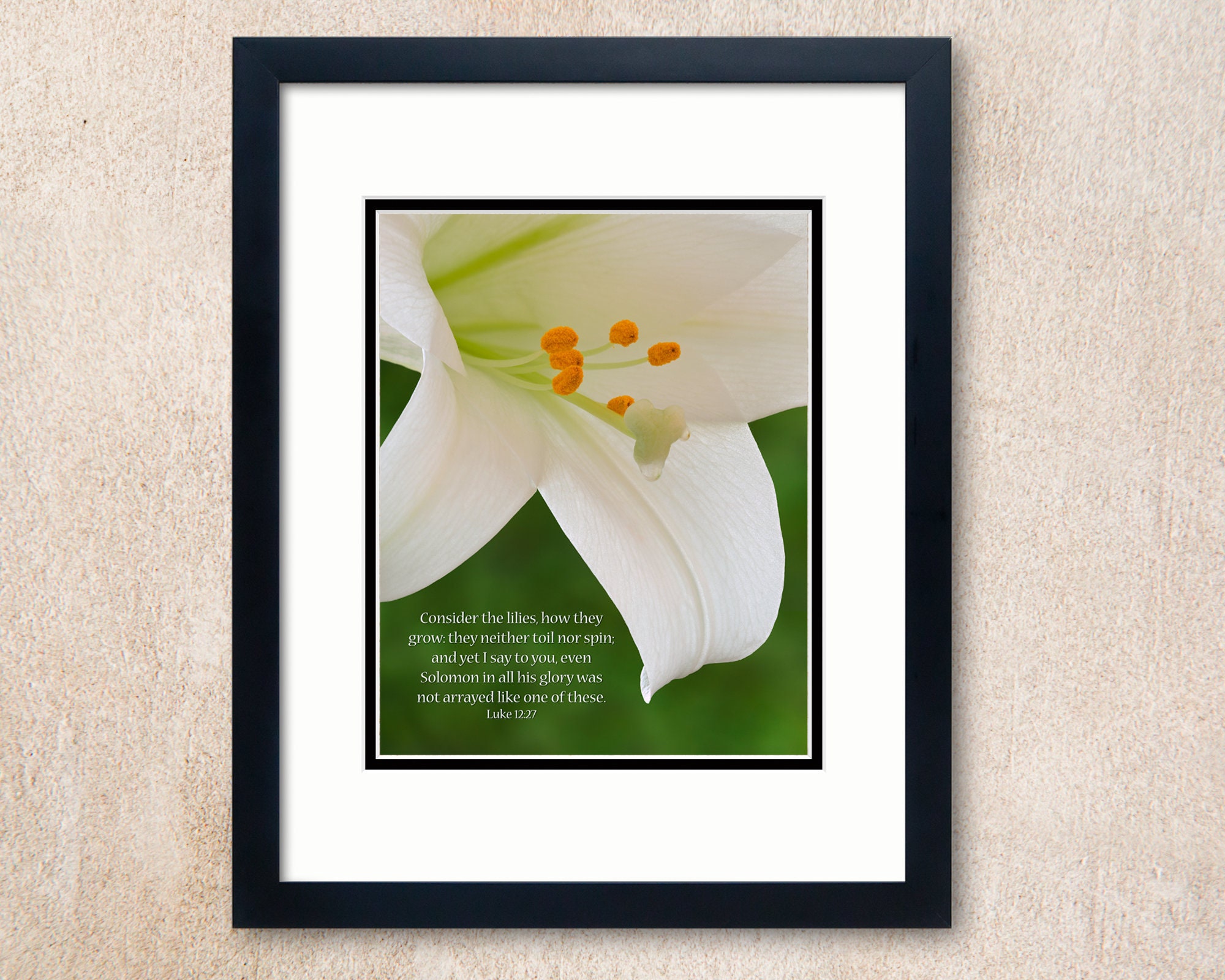 Easter Lily Frame