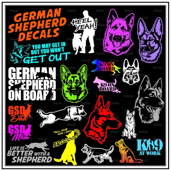 Shepherd Decal - Etsy