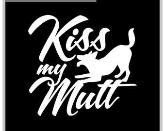 Mutt Car Decal - Etsy