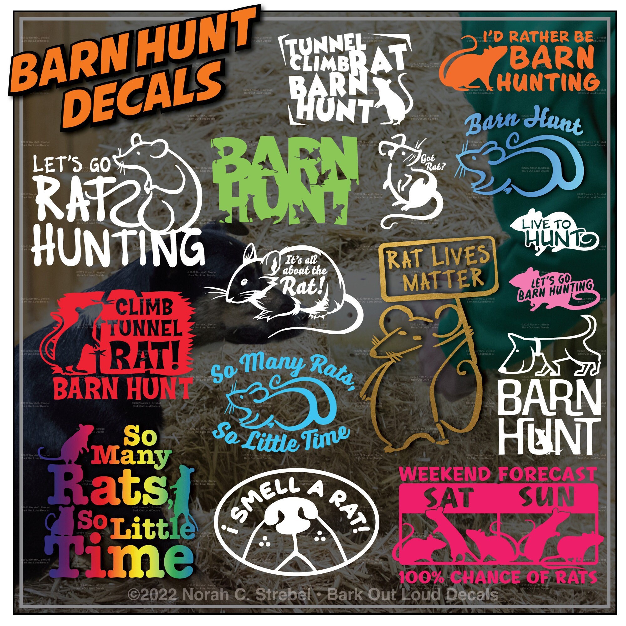 Hunt Life Stickers