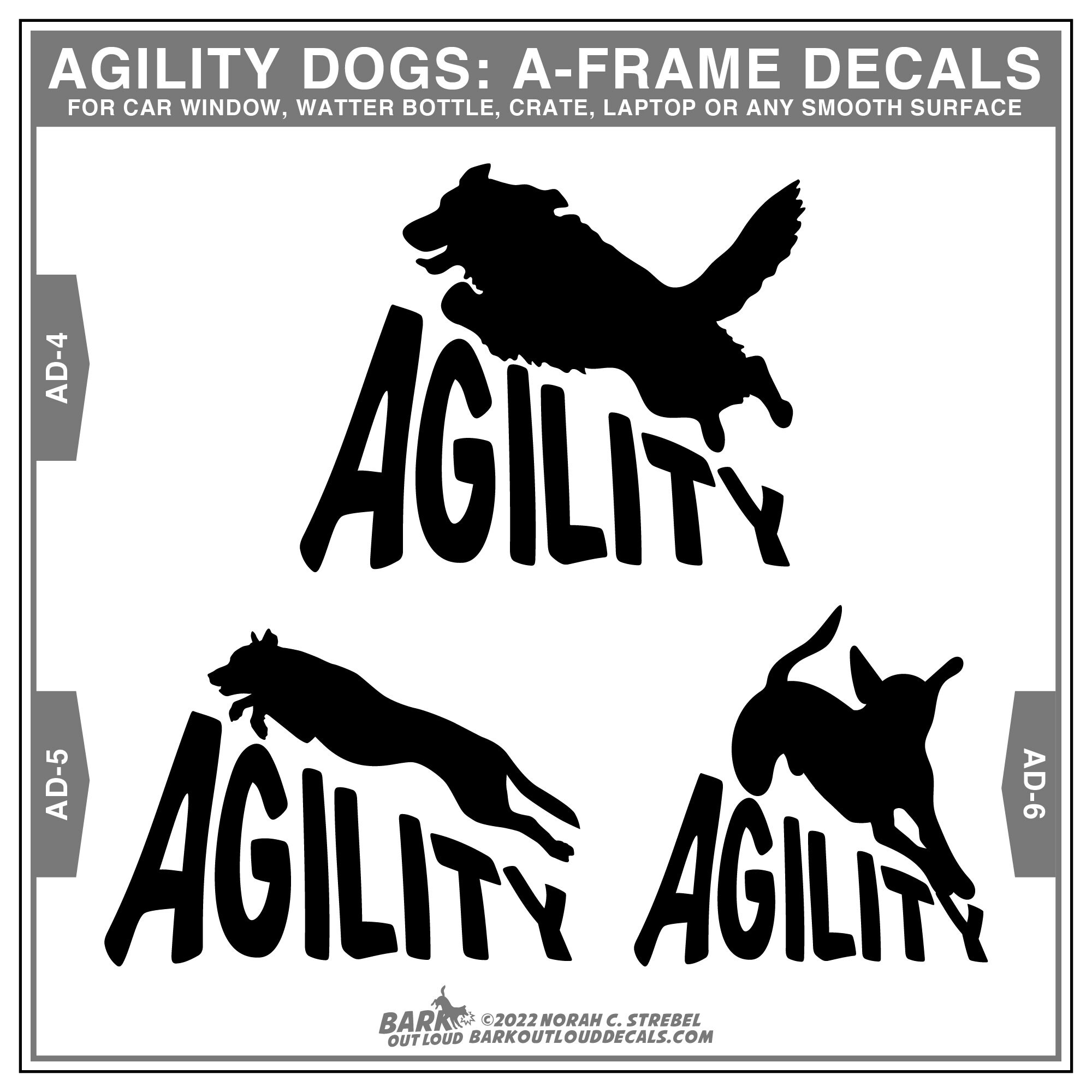 Agility Dog Decals: 10 Breeds, Dog Agility, Agile Dog, Agility Dog, Dog ...