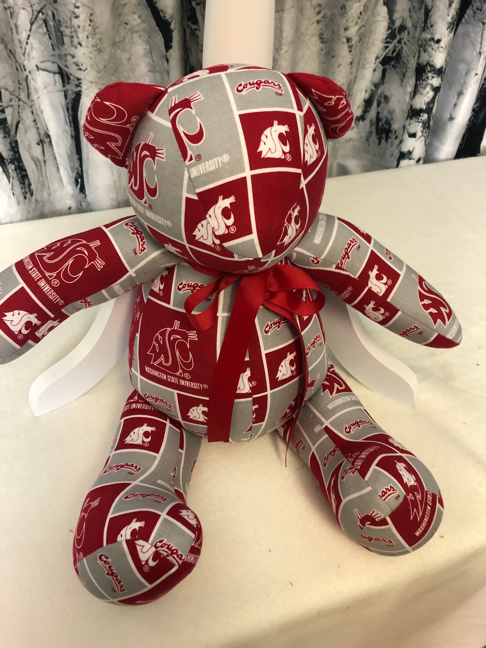 Washington State Cougars Teddy Bear | Etsy