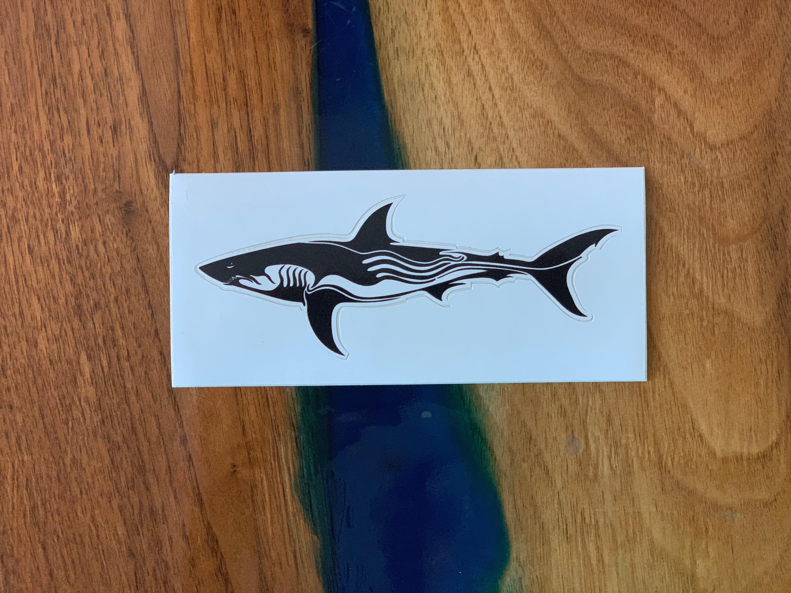 Negative Space Shark