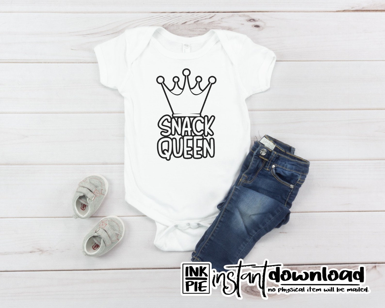 Snack Queen Svg Silhouette & Cricut SVG Design File for - Etsy